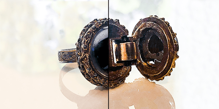 The Historical Significance of Black Widow (Poison) Rings - My Jewelry ...