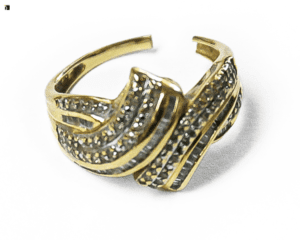 Gold Ring Shank Repair - Before & After #101 - My Jewelry Repair